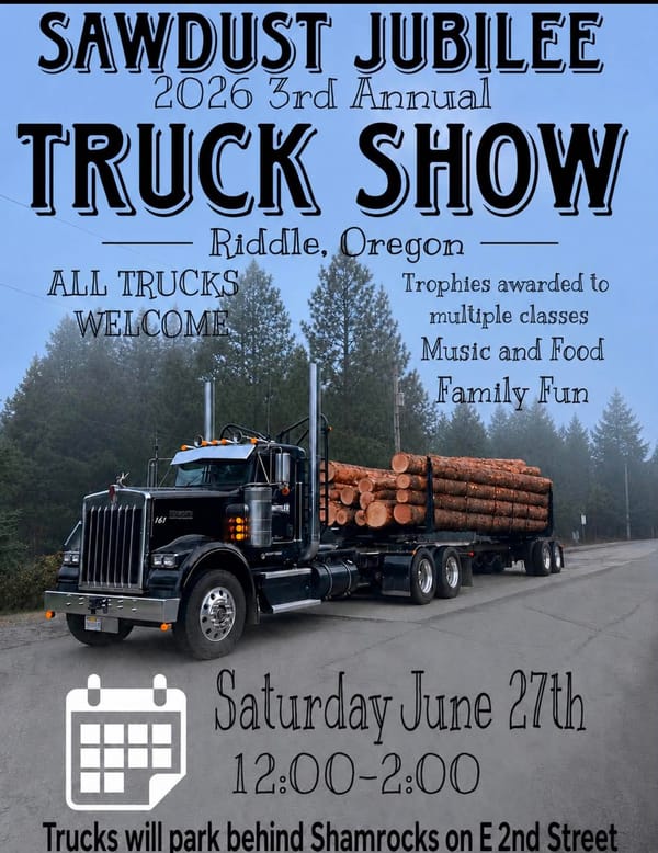 Sawdust Jubilee Truck Show Rolls Into Riddle June 27